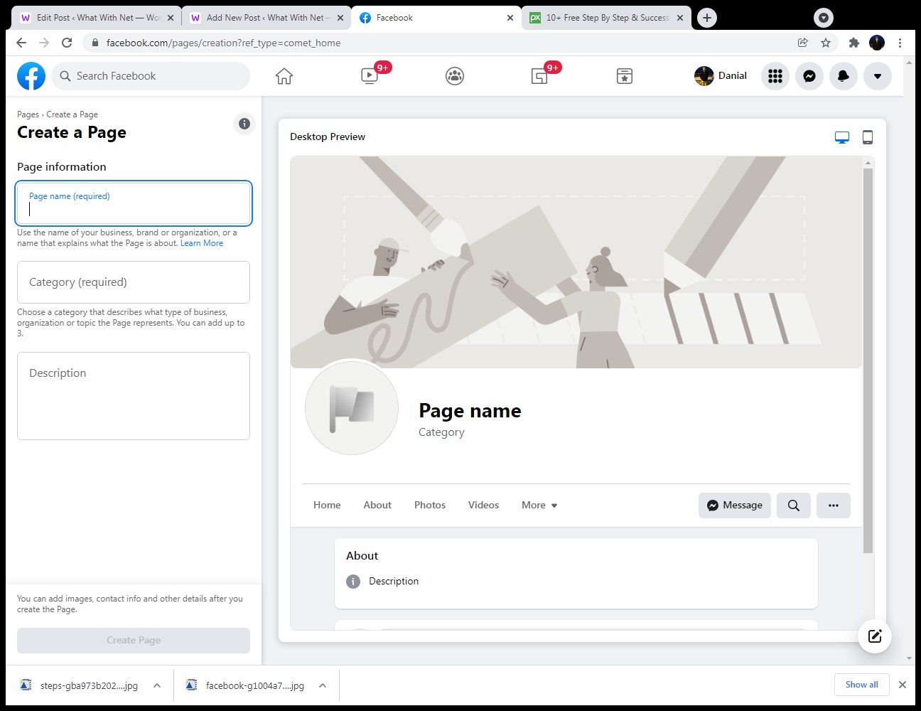 Steps On How To Create A Facebook Page – What With Net